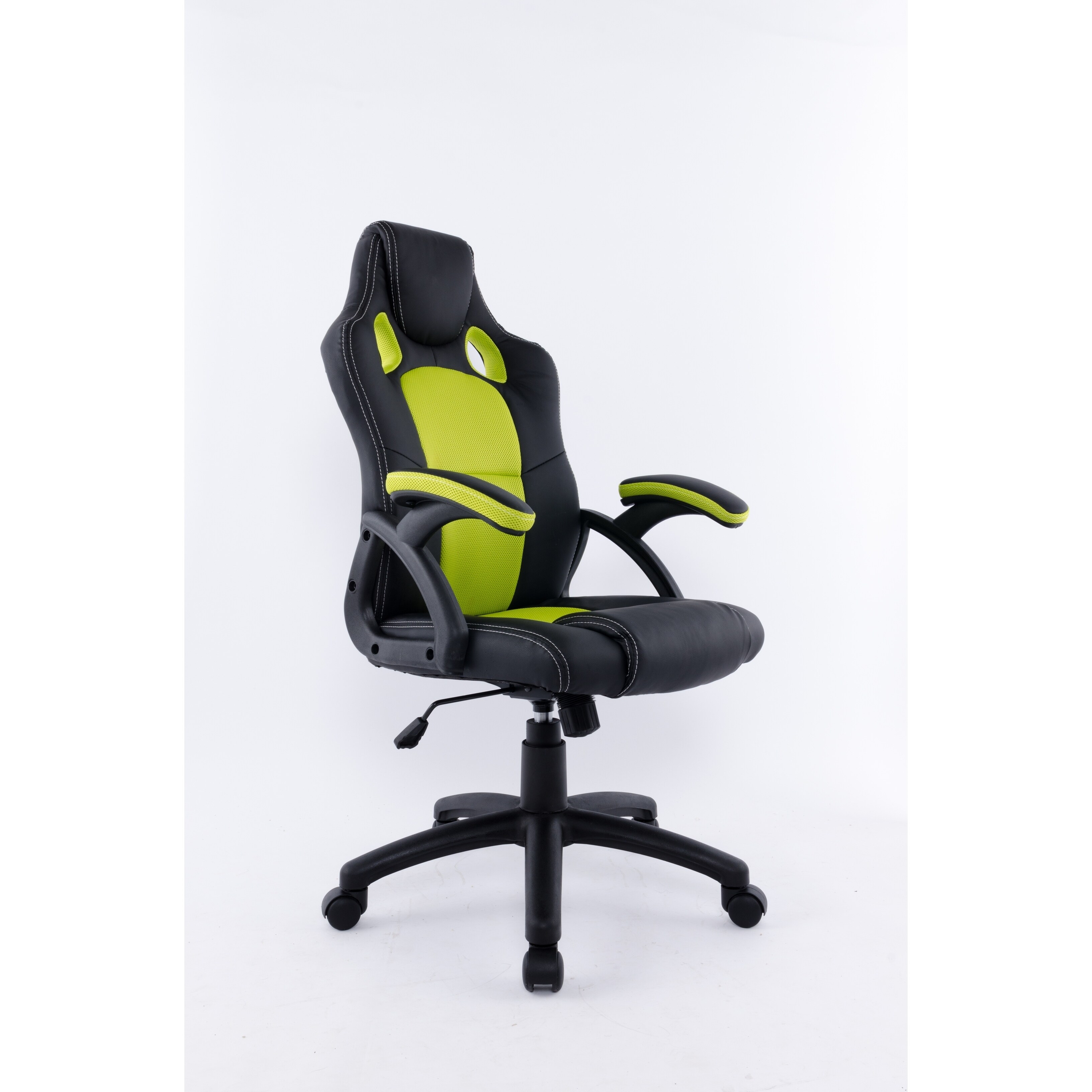 Brassex eclipse ergonomic vinyl gaming chair store