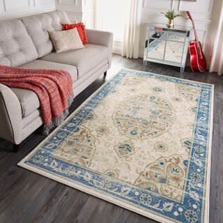 Mohawk Home Victoria Heriz Medallion Area Rug - Bed Bath & Beyond ...