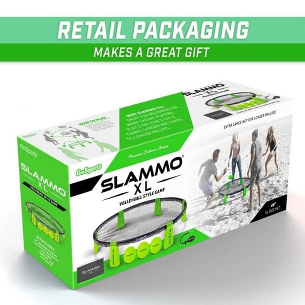 GoSports Slammo XL Game Set | Huge 48" Net | Great for Beginners ...