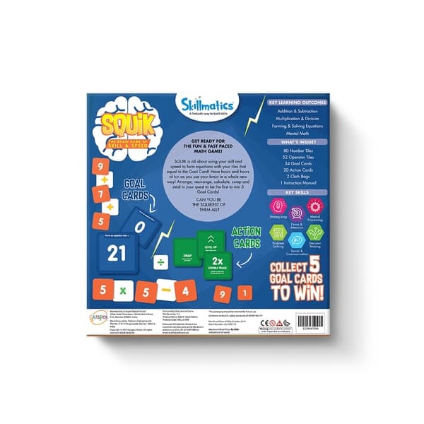 Skillmatics Educational Game SQUIK-The Math Edition - Bed Bath & Beyond ...