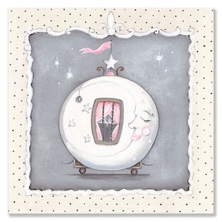 Oopsy Daisy 'La Belle Cirque Coach - Moon' by Kris Langenberg - 10 x 10 ...