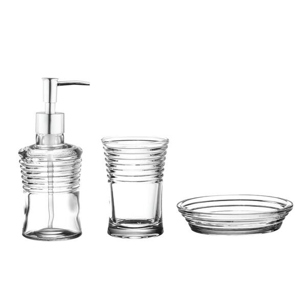elipse 3pc bath set:lotion pump, - Bed Bath & Beyond - 28002485