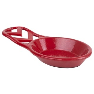 Chevron Collection Cast Iron Spoon Rest, Red - Bed Bath & Beyond - 28003475