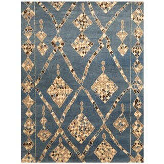 Handmade Tibetan Wool Rug (India) - 8' x 10' - On Sale - Bed Bath ...