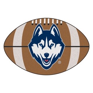 University of Connecticut Football Mat 20.5"x32.5" - 1'9" x 2'9" Oval ...