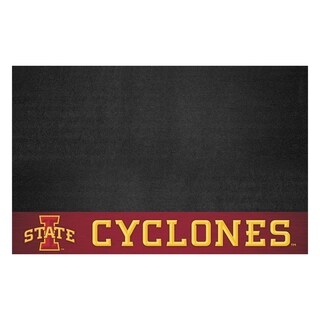 Iowa State University Black Vinyl Grill Mat 26"x42" - Bed Bath & Beyond ...