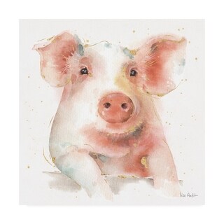 Lisa Audit 'Pig Farm Friends III' Canvas Art - Bed Bath & Beyond - 28031174