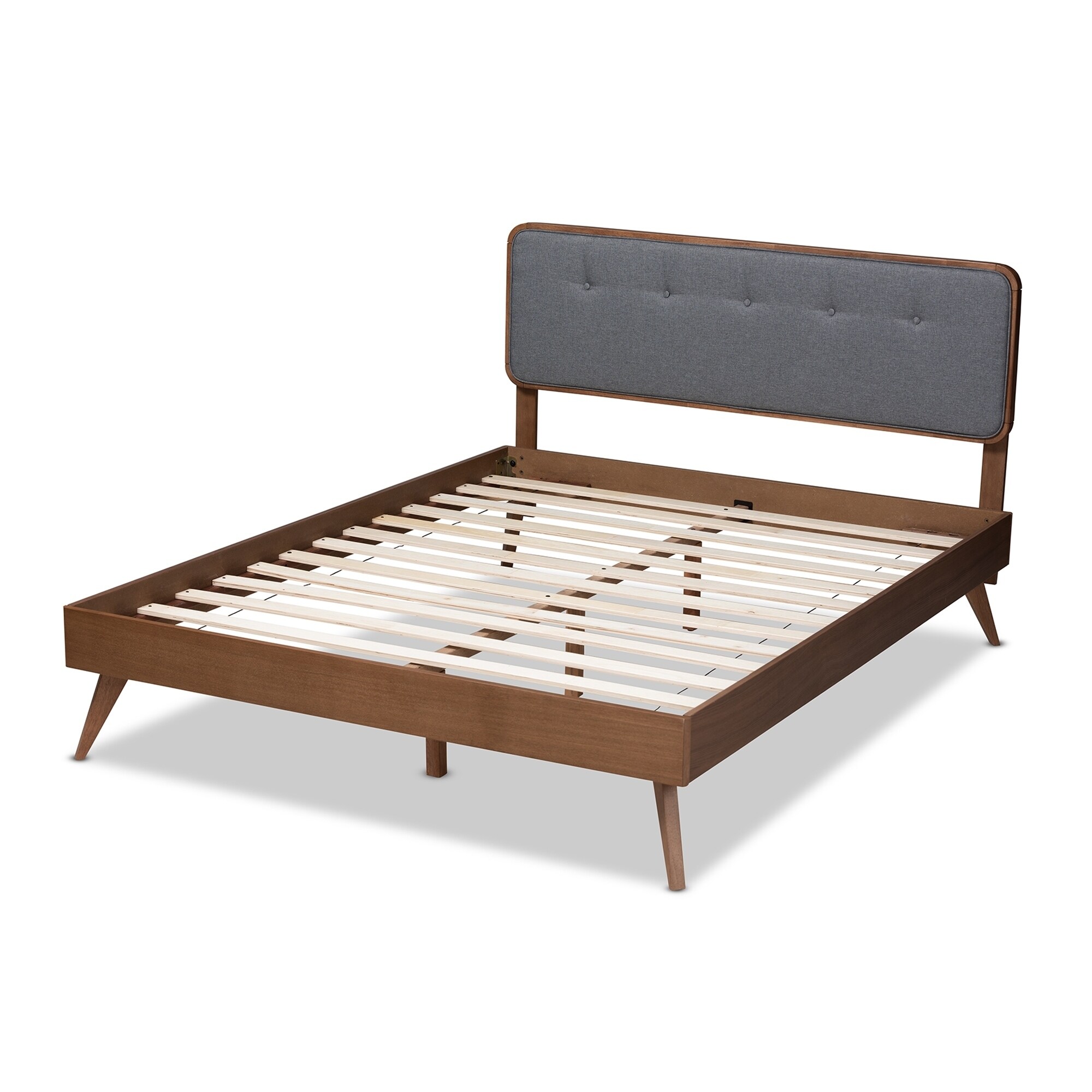 Carson Carrington Ulas Mid century Fabric Platform Bed On Sale Bed Bath Beyond 28032008