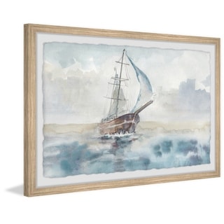 'Great Exploration' Framed Painting Print - Multi-color - Bed Bath ...