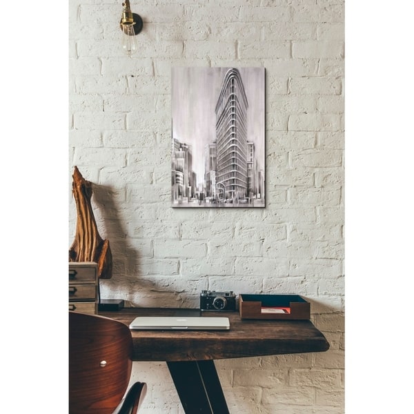 Epic Graffiti 'Art Deco Cityscape II' by Ethan Harper Giclee Canvas Wall Art, 12"x16" - Bed Bath ...
