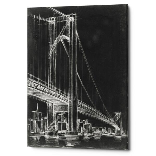 Epic Graffiti 'Suspension Bridge Blueprint II' by Ethan Harper Giclee ...