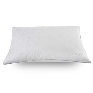 Wesley Mancini Collection Down Blend Jacquard Gusseted Pillow - White ...