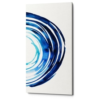 Epic Graffiti 'Blue Vortex II' by Grace Popp Giclee Canvas Wall Art, 12 ...
