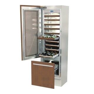 Fhiaba 24inch I-SERIES BOTTOM DRAWER/WINE OVERLAY LHH - Bed Bath ...