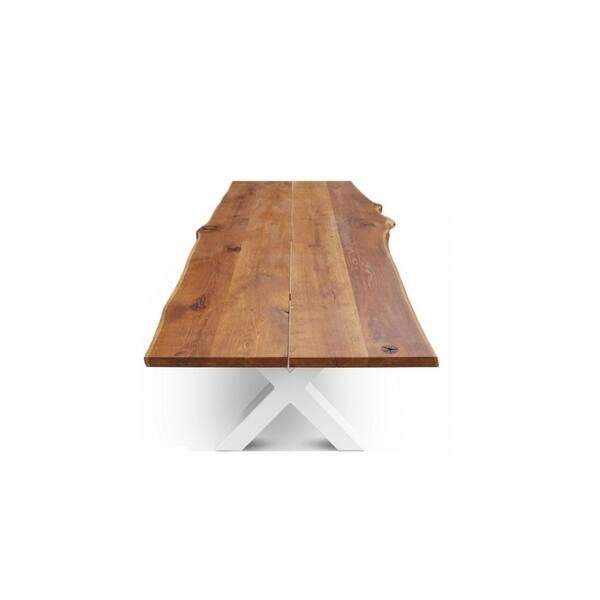 BOHME XN Dining table - Natural Oak/White - Bed Bath & Beyond - 28068107