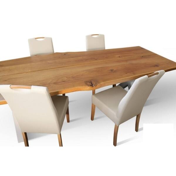 BOHME XN Dining table - Natural Oak/White - Bed Bath & Beyond - 28068107
