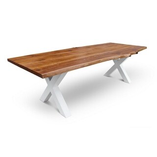 BOHME XN Dining table - Natural Oak/White - Bed Bath & Beyond - 28068107