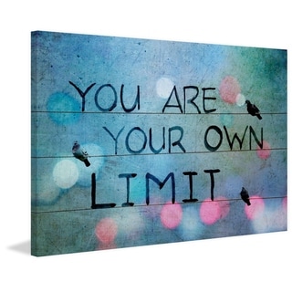 'You Are Your Own Limit' Painting Print on Wrapped Canvas - Multi-Color ...