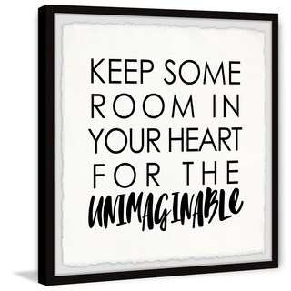 'Unimaginable' Framed Painting Print - Multi-Color - Bed Bath & Beyond ...