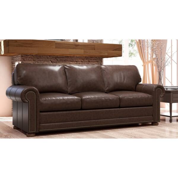 Made To Order Mondial 100 Top Grain Leather Sofa And Chair Set Bed