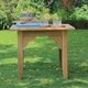 Cambridge Casual Leon Teak Patio Side Table - Bed Bath & Beyond - 28080460