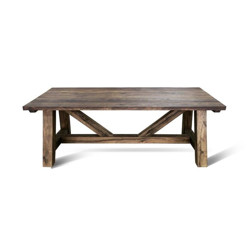SMURF Dining table - Aged Oak - N/A - Overstock - 28095950