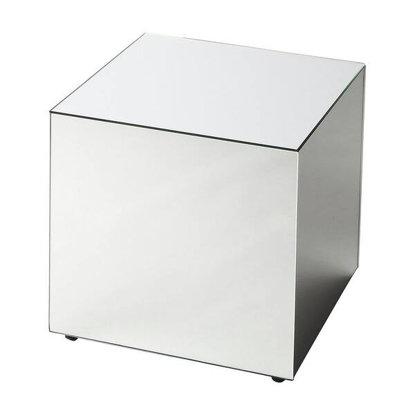 Modern Wooden Mirrored Square Bunching Cube - Clear - Bed Bath & Beyond ...