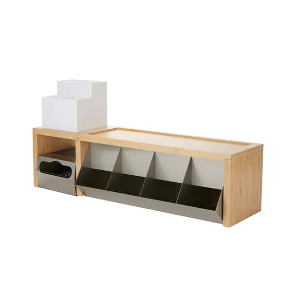 Mind Reader Complete Breakroom Organizer, 14 Compartment 3 Tier Large ...