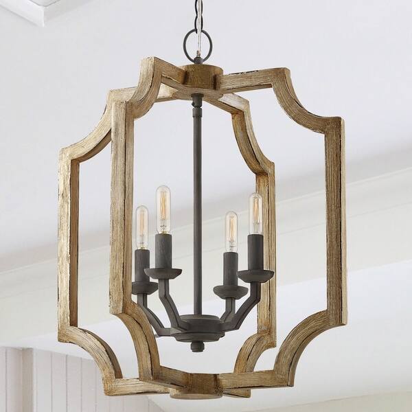 4-light Sea Salt Foyer Fixture - Bed Bath & Beyond - 28115851
