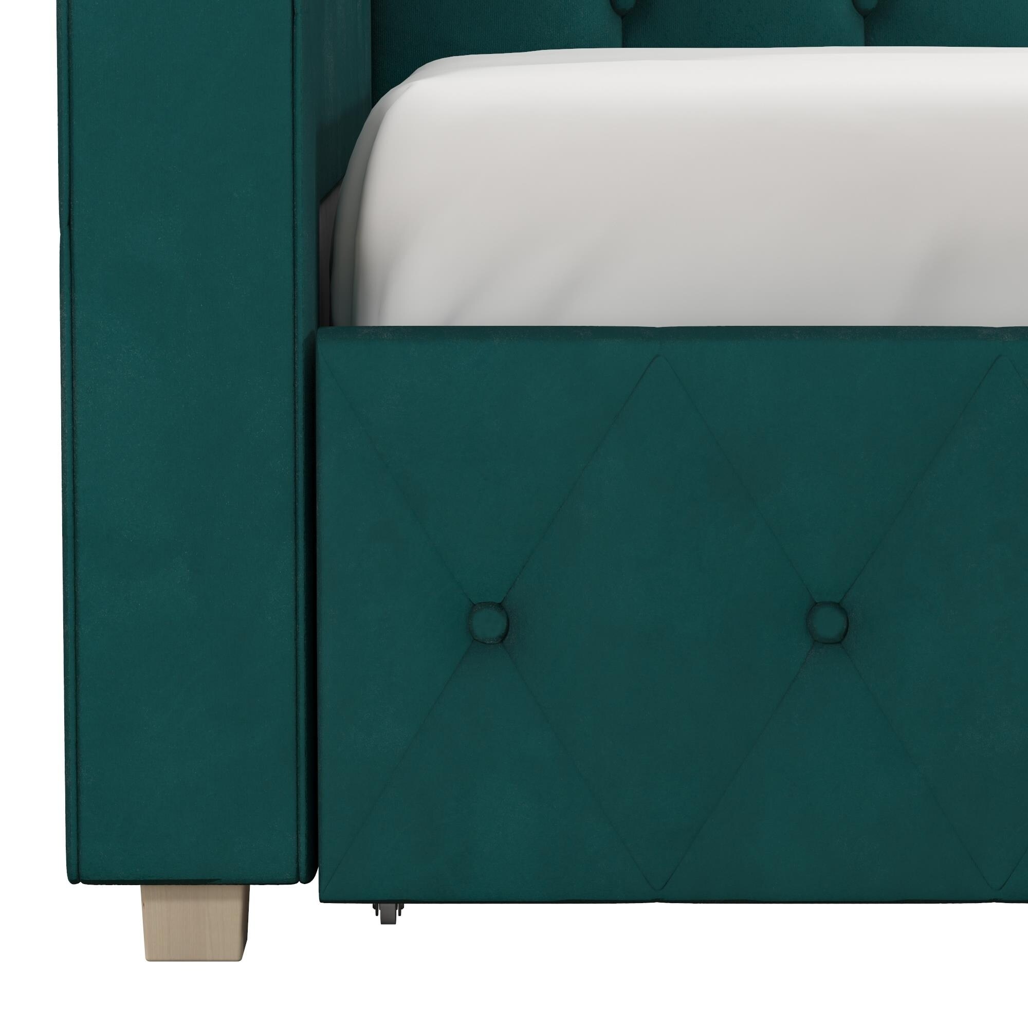 Cosmoliving by cosmopolitan charlotte upholstered daybed with storage store