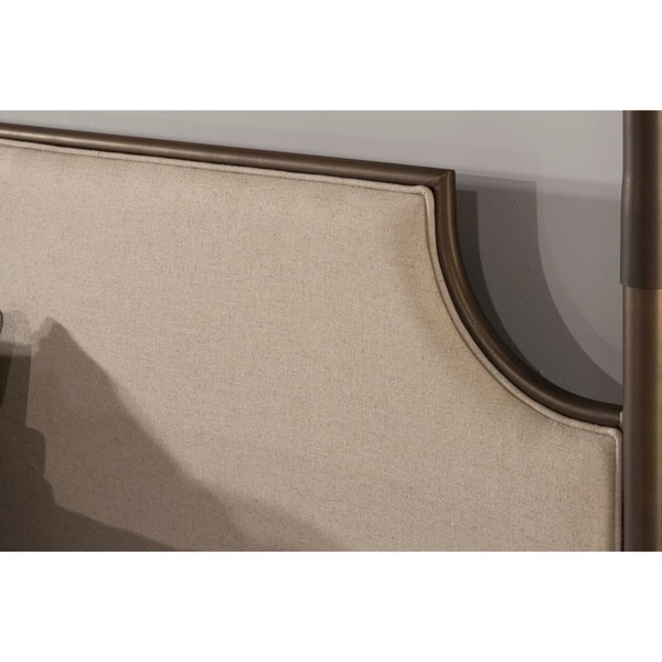 McArthur Canopy Bed Set (Bed Frame Not Included) Bronze Finish - Bed ...