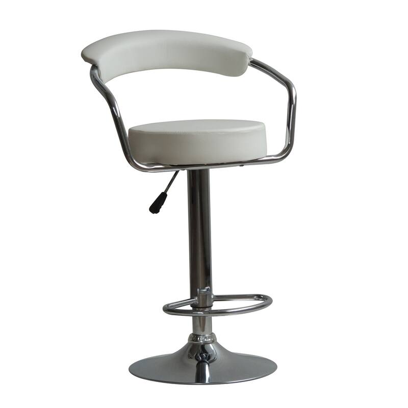 Mid-Century Modern Adjustable Bar Stool (set of 2) - Overstock - 28173921