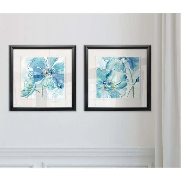 Blue Spring Poppy I -Framed Set - Bed Bath & Beyond - 28217927