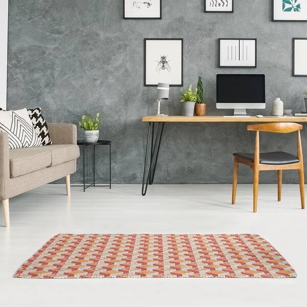3d cube pattern rug