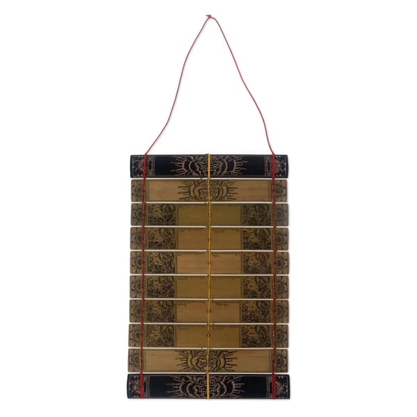 Handmade Balinese calendar The Gods (Indonesia) - Bed Bath & Beyond ...