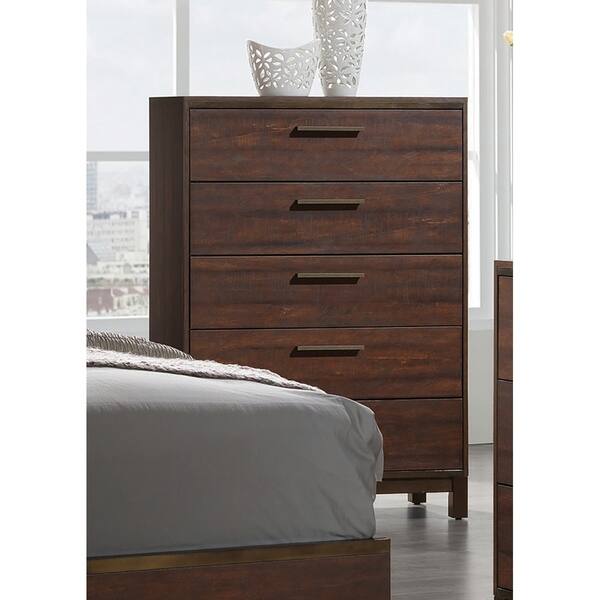 Tempest Rustic Tobacco 6-piece Panel Bedroom Set - Bed Bath & Beyond ...