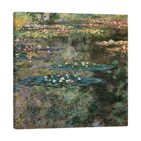 Claude Monet Water Lily Pond at Giverny Gallery-Wrapped Canvas - Bed Bath & Beyond - 28266497