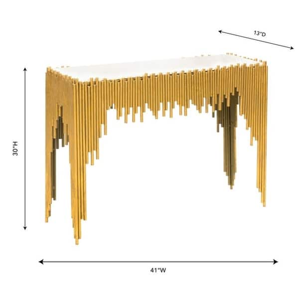 Waterfall Console Table - Bed Bath & Beyond - 28274672