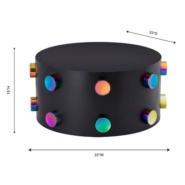Rockstar Black Coffee Table - Bed Bath & Beyond - 28274684