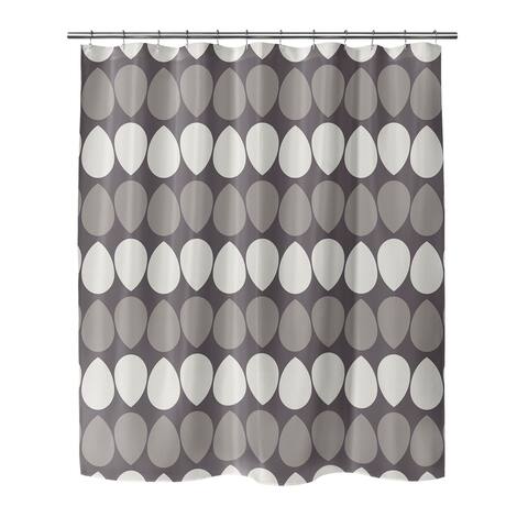 WILMA LIGHT ASH Shower Curtain By Kavka Designs - Overstock - 28284904