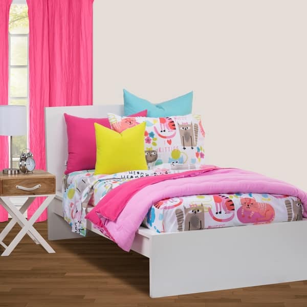 Crayola Purrty Cat Sheet Set - Bed Bath & Beyond - 28359747