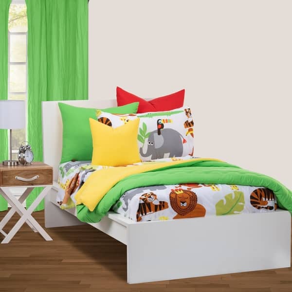 Crayola Jungle Love Sheet Set - Bed Bath & Beyond - 28359759