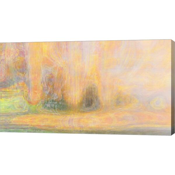 Henry Hu 'Golden Braids' Canvas Art - Bed Bath & Beyond - 28374073