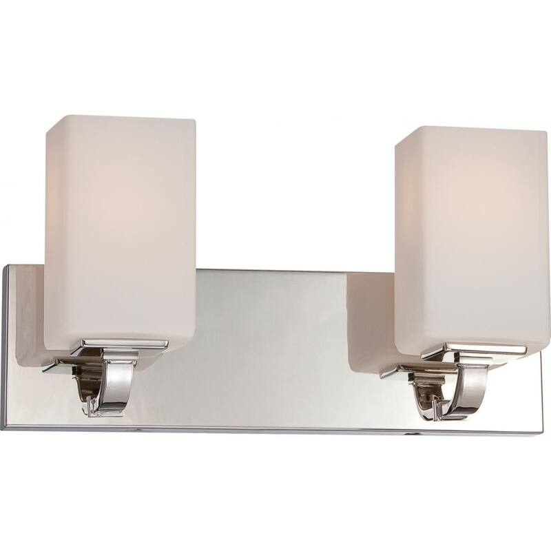 Vista 2 Light Vanity Fixture - Overstock - 28375073