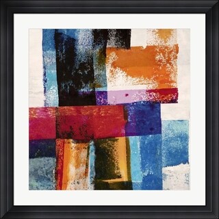 Manuel Navarro 'Colors in Space II' Framed Art - Bed Bath & Beyond ...
