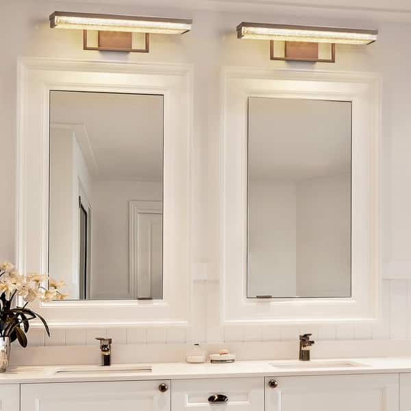 Copper Grove Eindhoven 20-inch Dark Bronze LED Linear Bath Light with ...