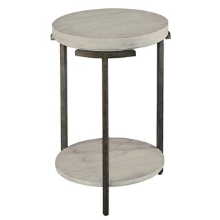 Round Solid Wood Chairside Table - Sierra Heights - Bed Bath & Beyond ...