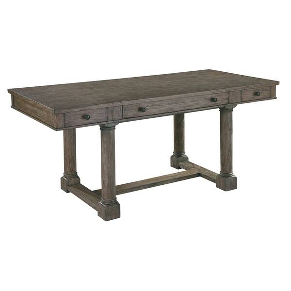 Solid Wood Rectangular Writing Office Desk - Hekman - Bed Bath & Beyond ...