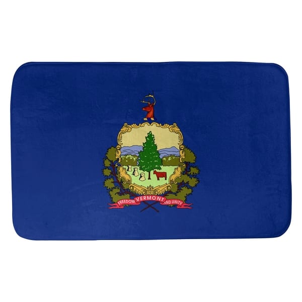 Smith Vermont Flag Bath Mat - Bed Bath & Beyond - 28416562
