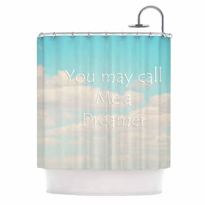 Sylvia Coomes "You May Call Me A Dreamer" Shower Curtain - Overstock ...